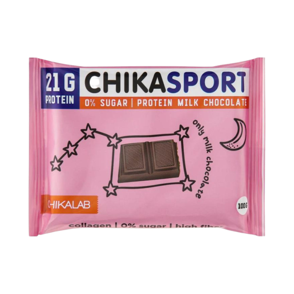 Chika Sport - Milk Protein Chocolate – Healthy Snacks
