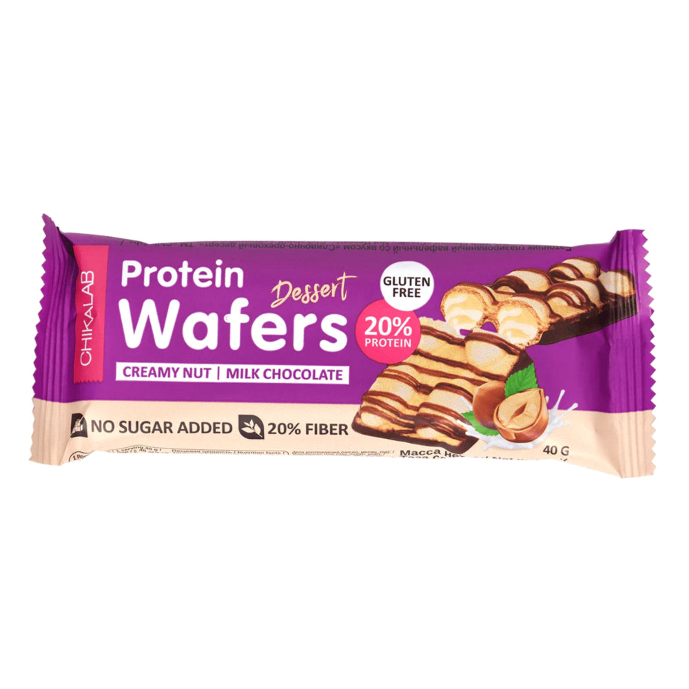 Chikalab - Protein Dessert Wafers with Chocolate Nut – Healthy Snacks